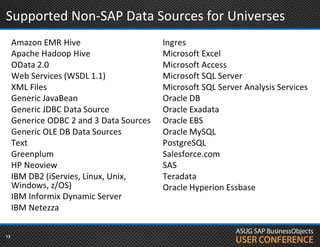 Sap commitment to_open_data_acces_strategy_for_bi_sept_2013 | PPT