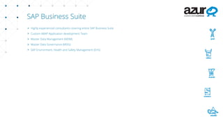 SAP Competency Overview at Azur | PPT