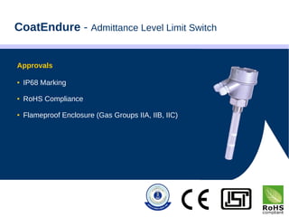 Sapcon Instruments Coat-Endure Product Literature | PPT