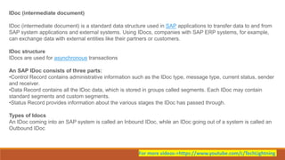 How to Send IDOC to SAP using MuleSoft | PPTX