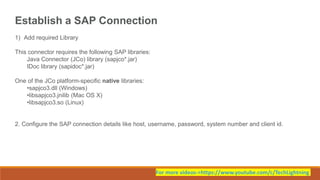 How to Send IDOC to SAP using MuleSoft | PPTX