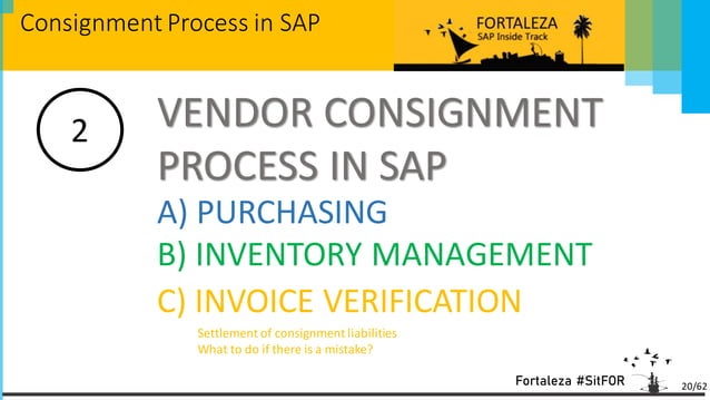 Sap Consignment Process Sit Fortaleza 2021 Pdf