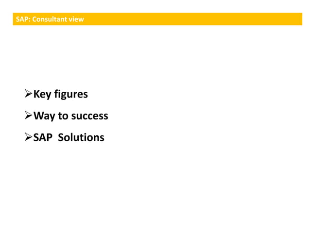 SAP Overview for Beginner Consultants | PPTX | Computer Software and ...