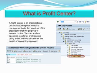 Sap cost center | PPTX