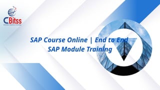 SAP Course Online End to End SAP Module Training | PPTX