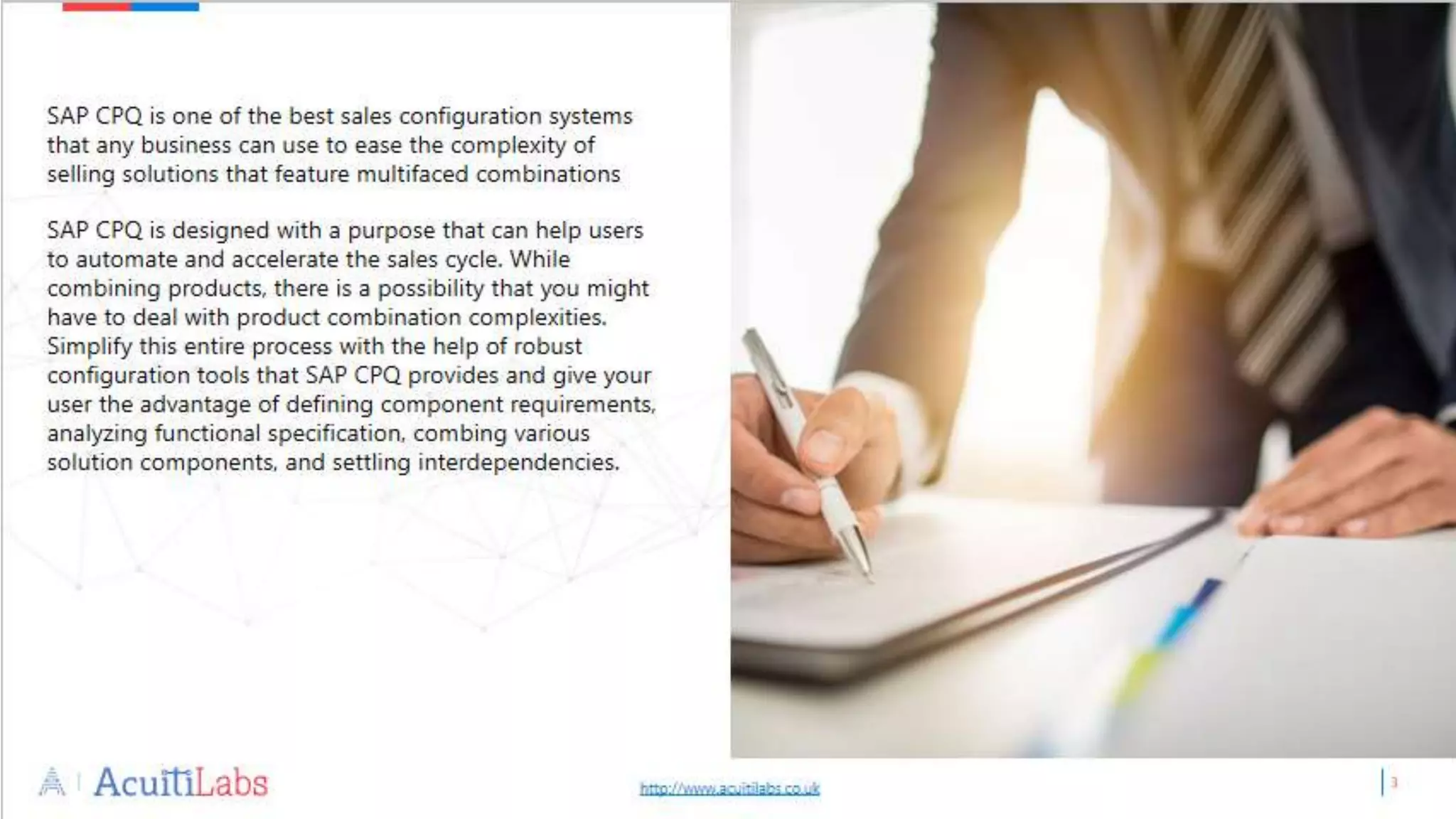 Intelligent Simplified Sales with SAP CPQ - Acuiti Labs | PPTX