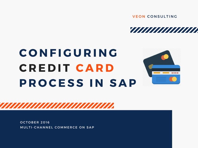 Configuring Credit Card Process in SAP | PDF