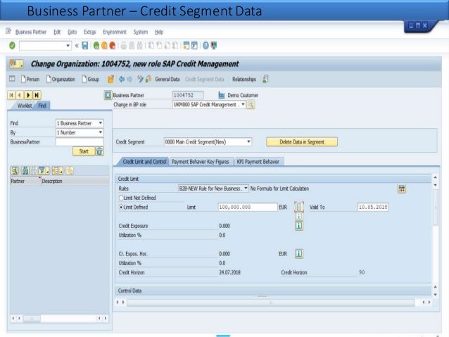 Sap credit management_overview
