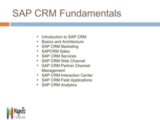 sap crm online training | PPT