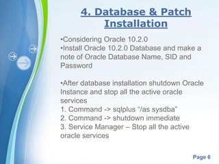 SAP CRM 7.0 IDES Installation Steps | PPT