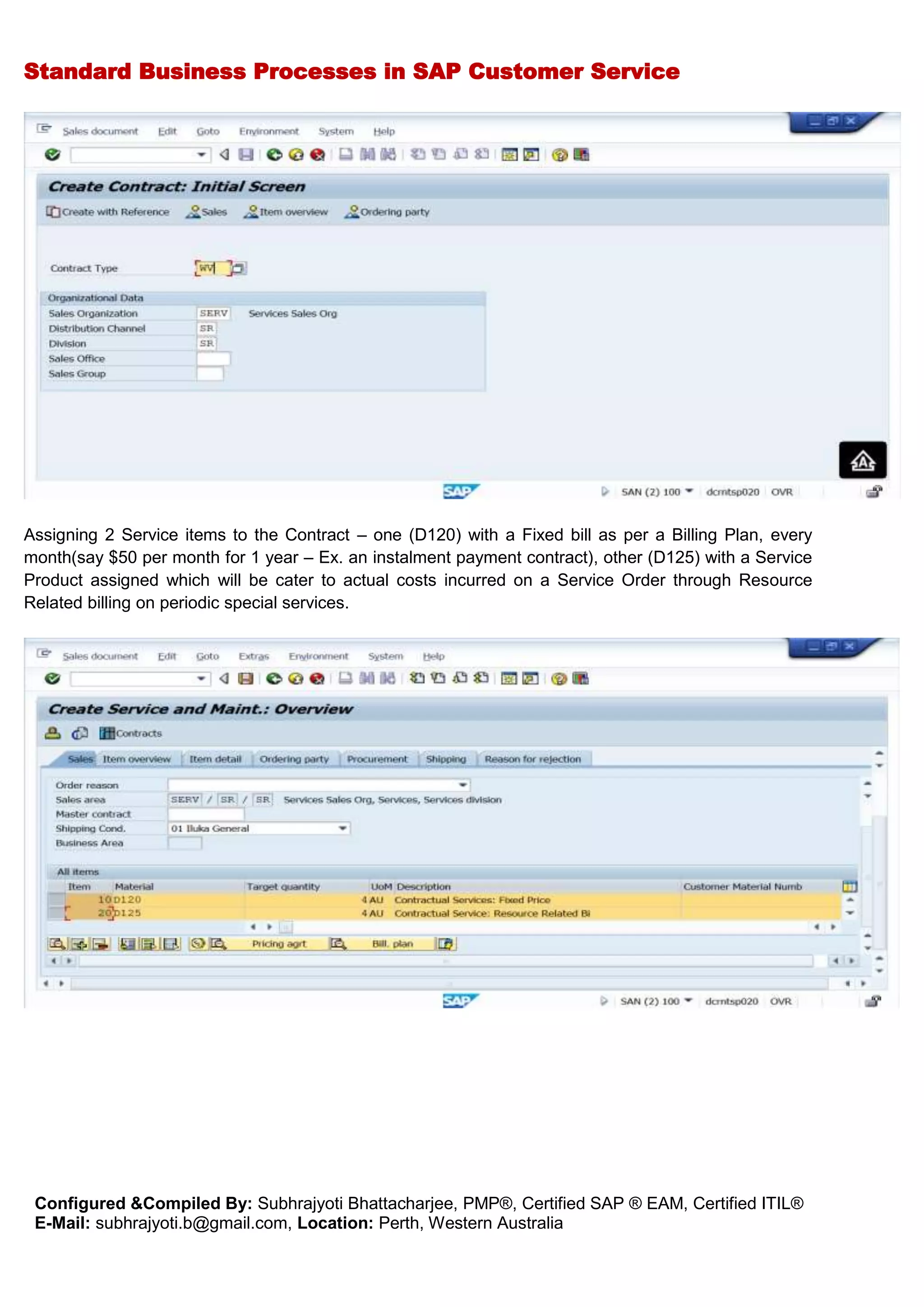 SAP Logistics - CS - Standard Process & Configuration document | DOCX