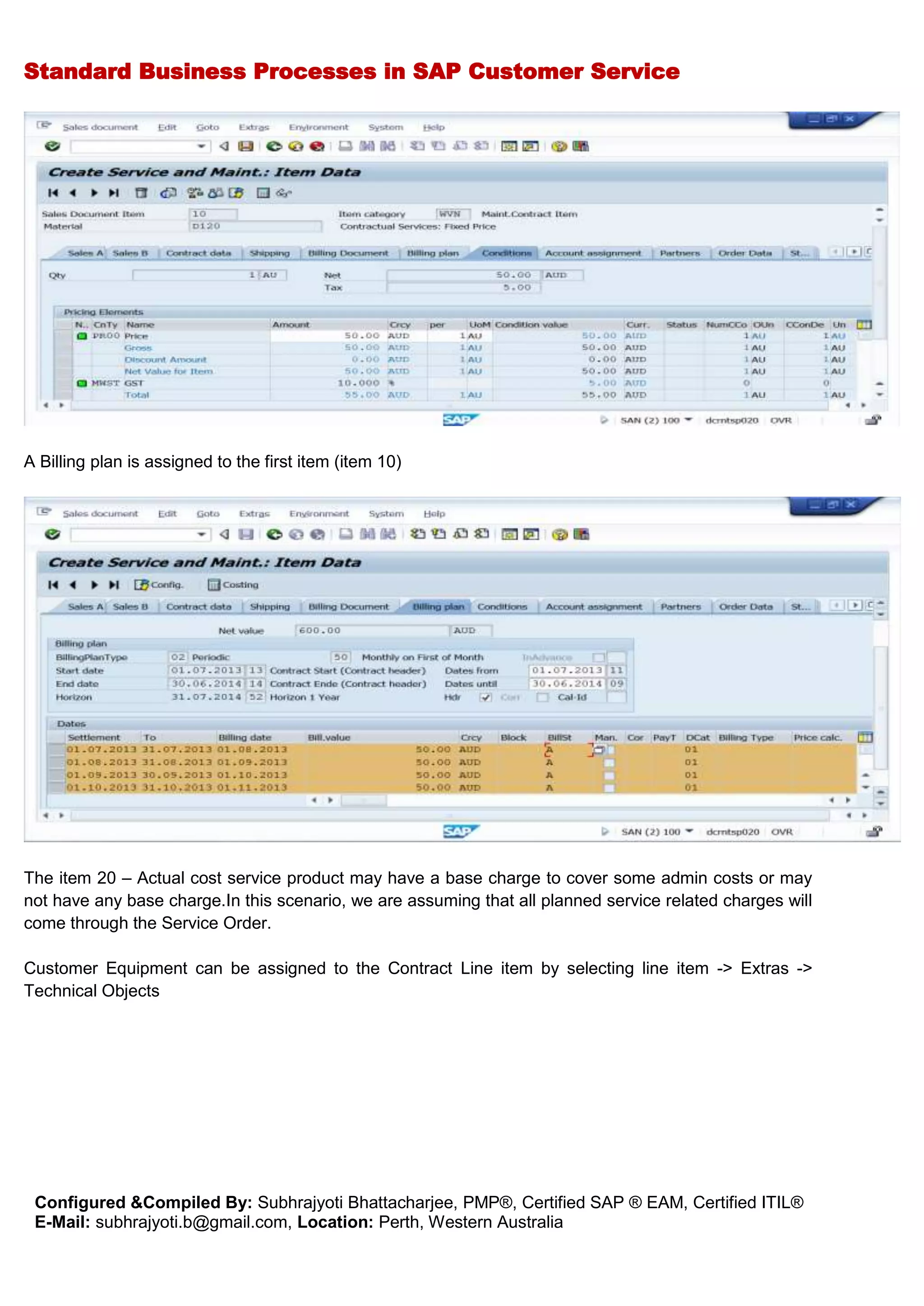 SAP Logistics - CS - Standard Process & Configuration document | DOCX