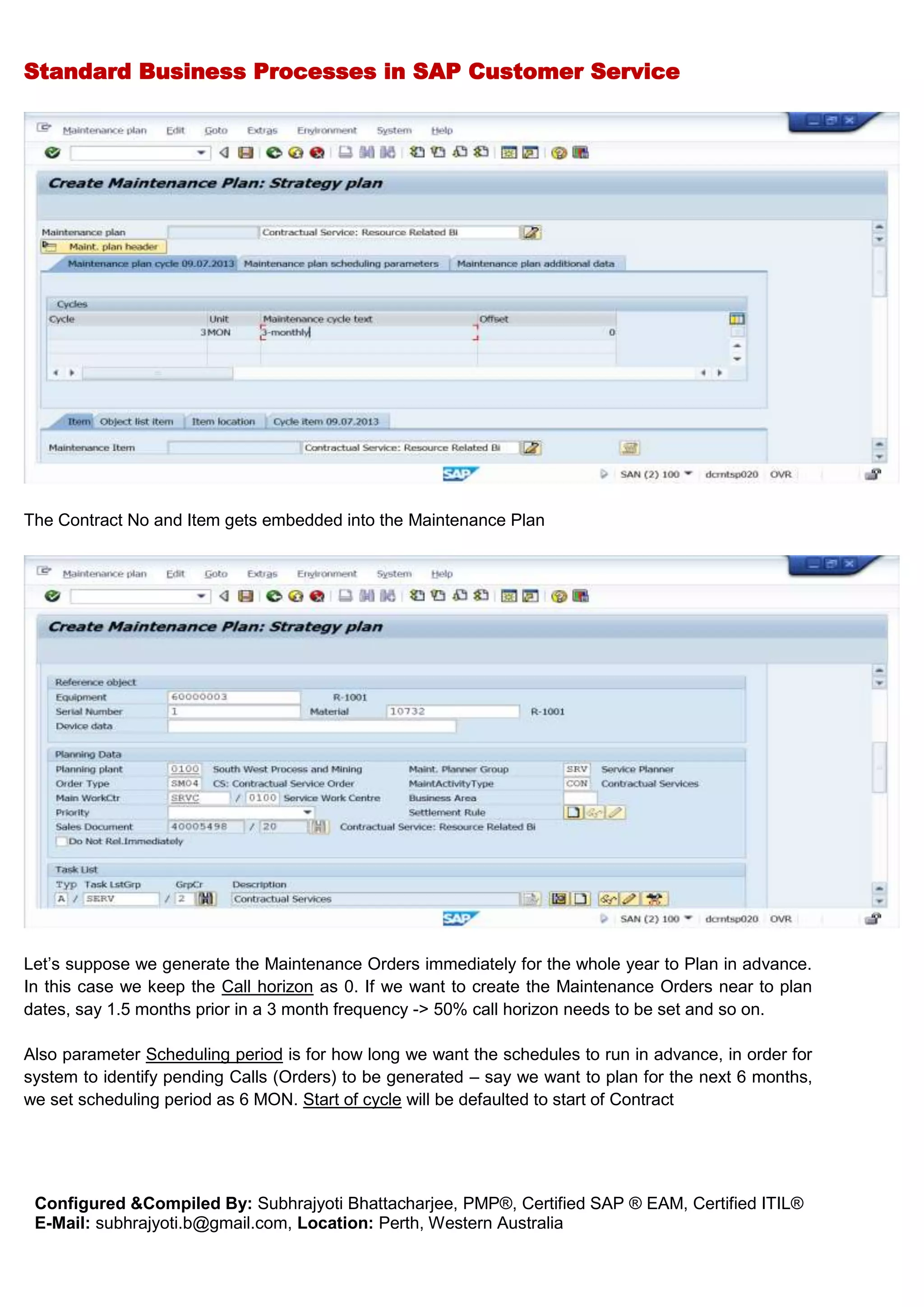 SAP Logistics - CS - Standard Process & Configuration document | DOCX