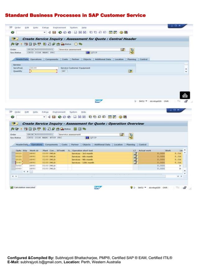 SAP Logistics - CS - Standard Process & Configuration document | DOCX