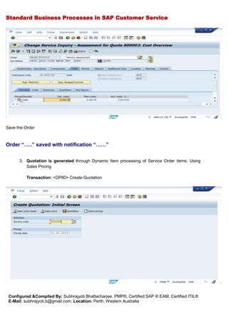 SAP Logistics - CS - Standard Process & Configuration document | DOCX