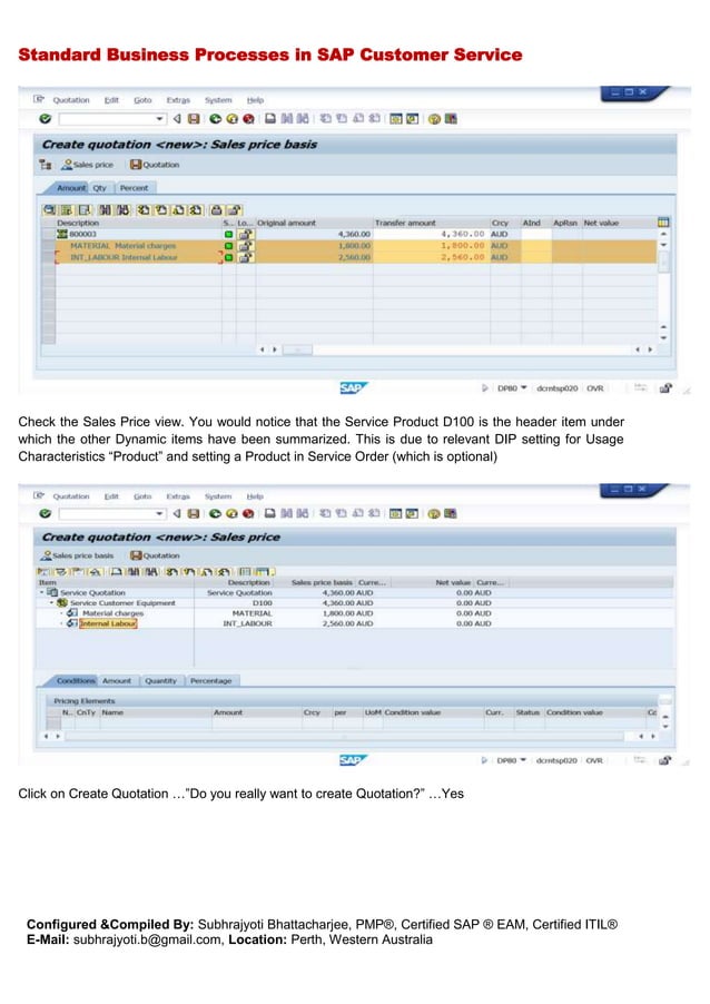 SAP Logistics - CS - Standard Process & Configuration document | DOCX