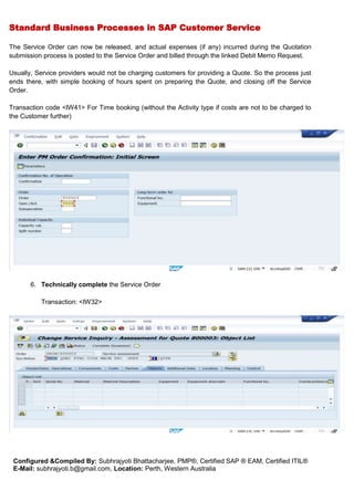 SAP Logistics - CS - Standard Process & Configuration document | DOCX