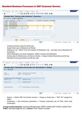 SAP Logistics - CS - Standard Process & Configuration document | DOCX