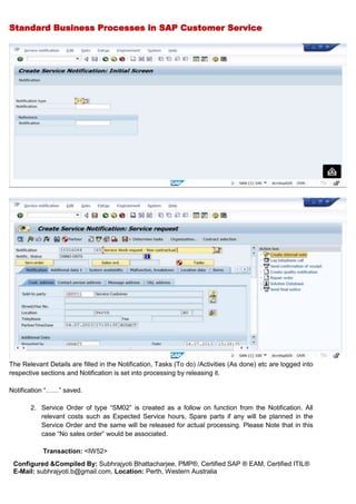 SAP Logistics - CS - Standard Process & Configuration document | DOCX