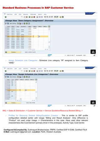 SAP Logistics - CS - Standard Process & Configuration document | DOCX