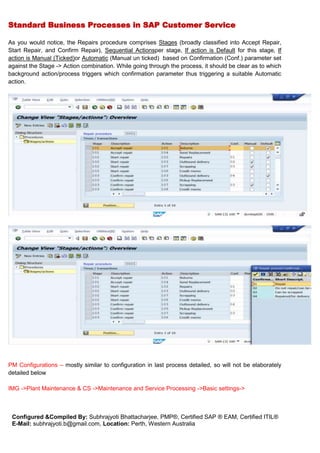 SAP Logistics - CS - Standard Process & Configuration document | DOCX