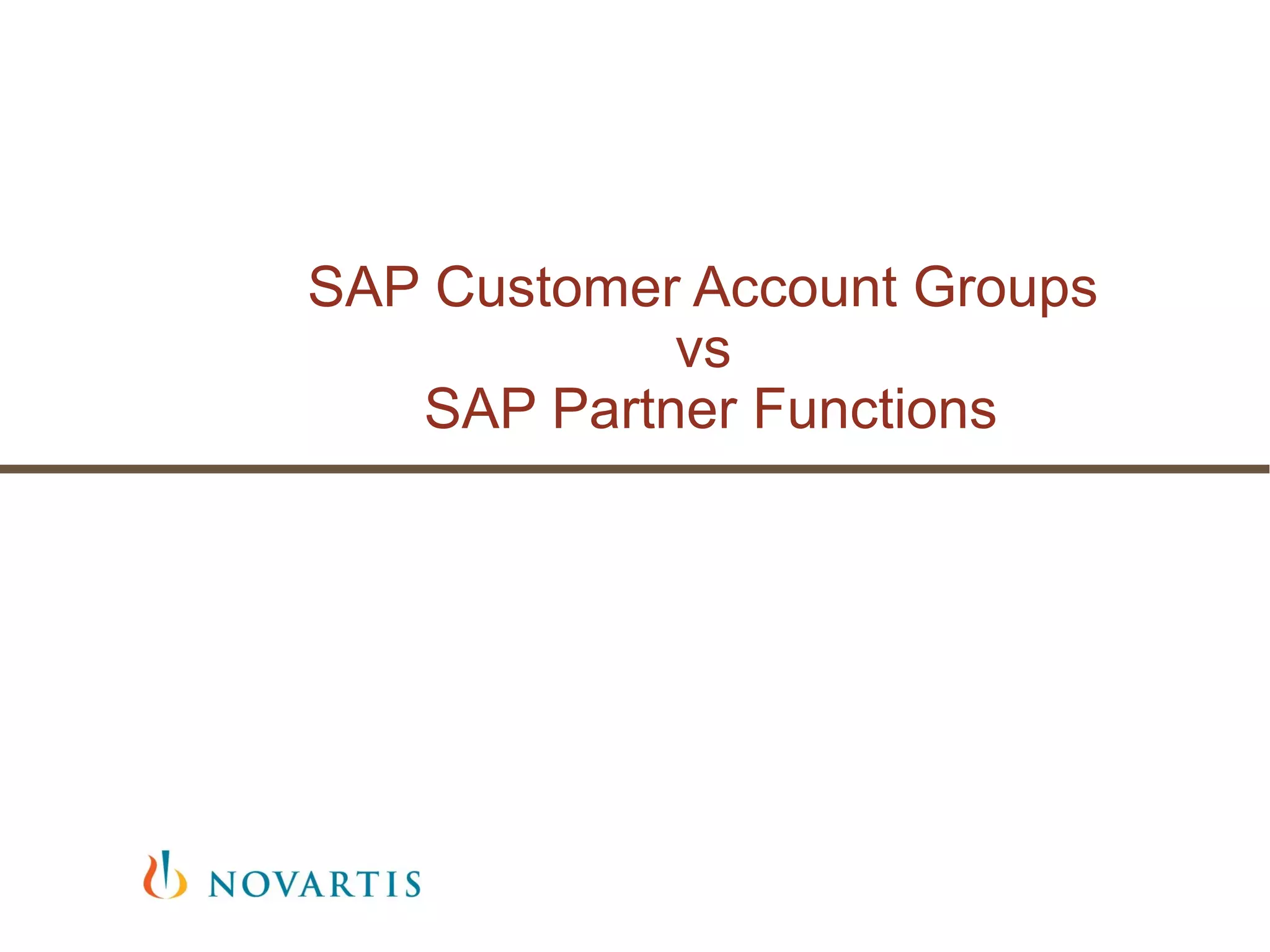 Sap customer account_groups_vs_sap_partner_functions (2) | PPT