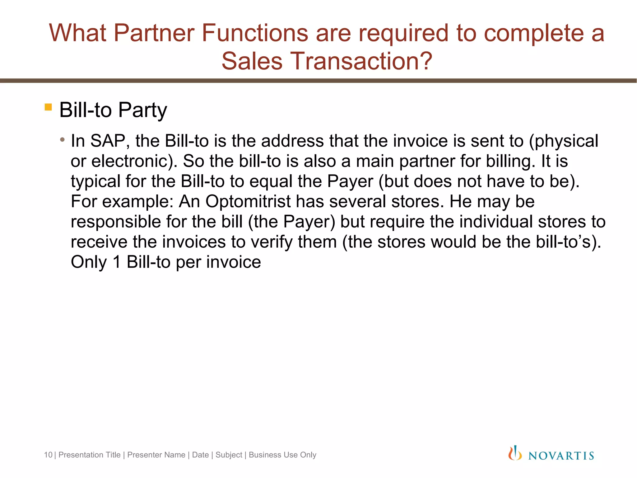 Sap customer account_groups_vs_sap_partner_functions (2) | PPT