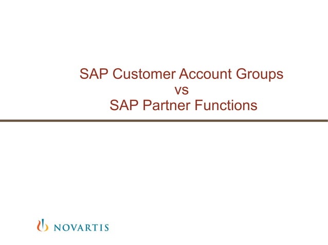 Sap customer account_groups_vs_sap_partner_functions (2) | PPT
