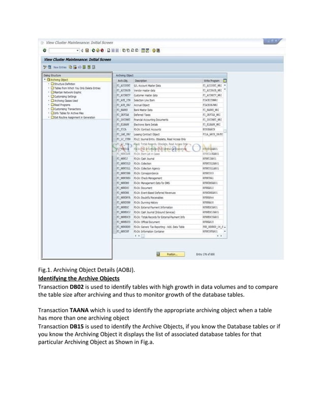 Sap Data Archiving