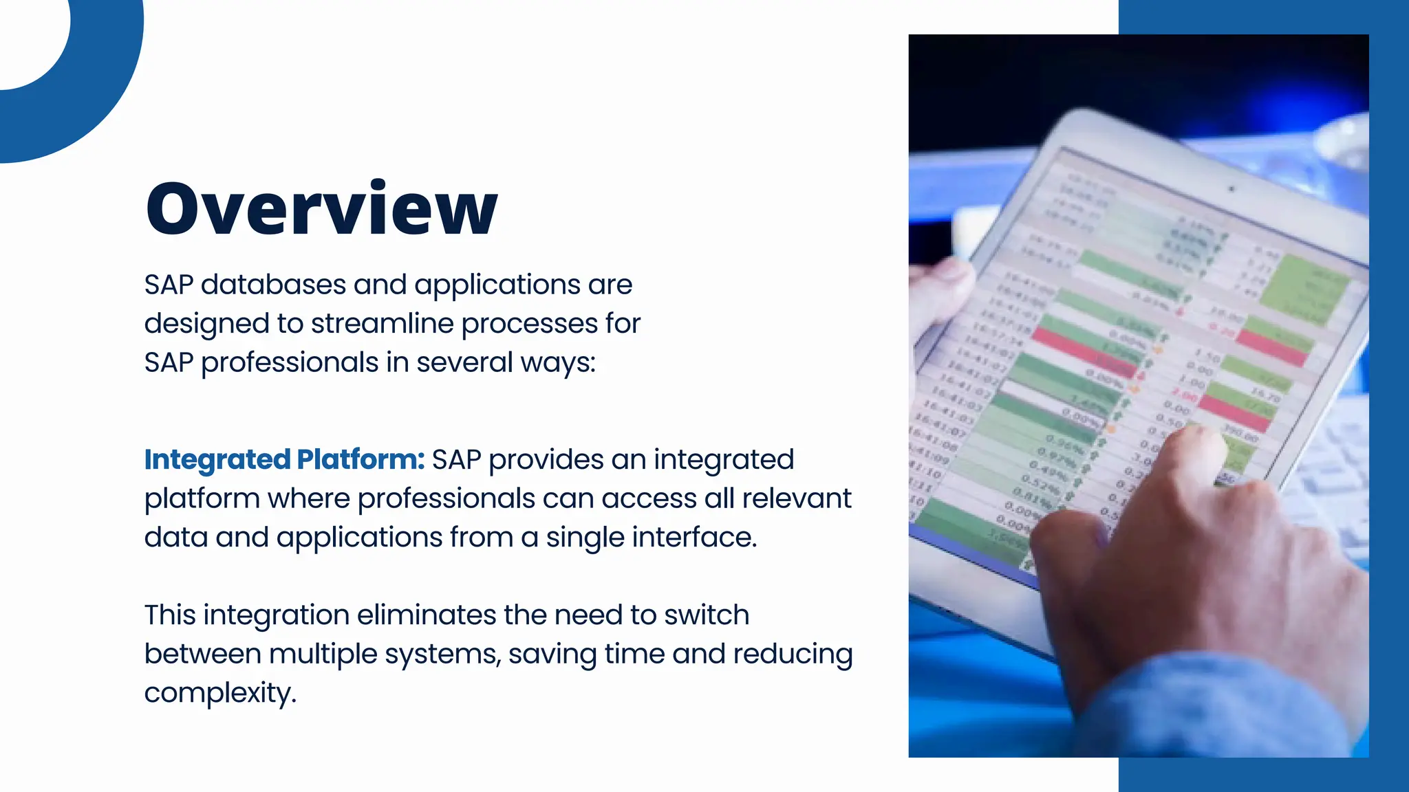 How SAP Database App makes process easy for the SAP Professionals? | PPT
