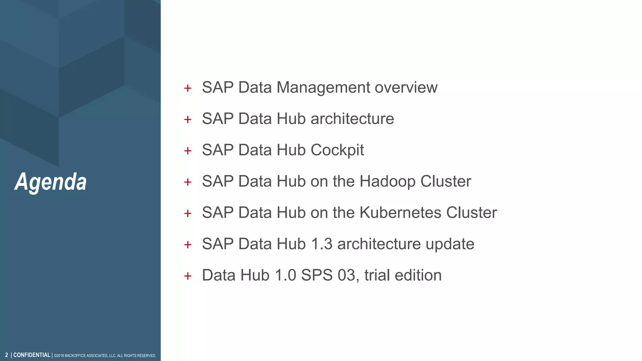 Sap Data Hub Ppt