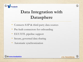 SAP Datasphere Training Course - SAP Datasphere Training In Pune.pptx