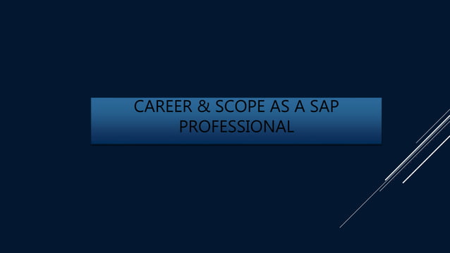 Sap demo with focus on FICO | PPT