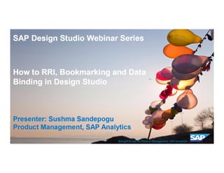 Sap design studio 5 | PPT