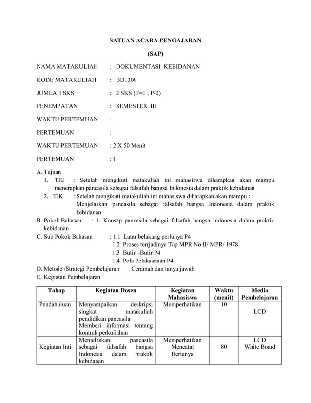 Sap doku AKPER PEMKAB MUNA | DOCX