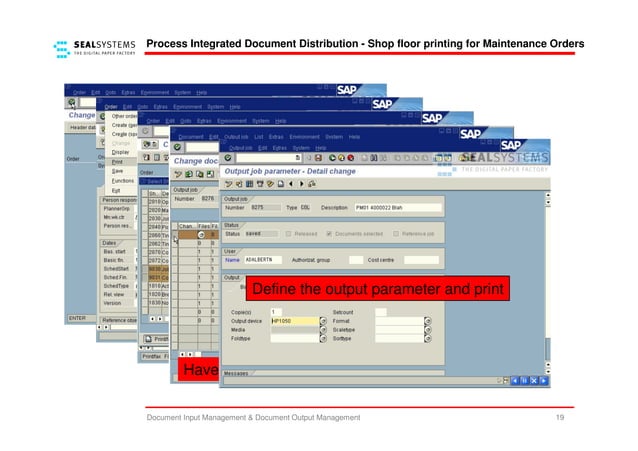 SAP Documents Management and Distribution | PDF