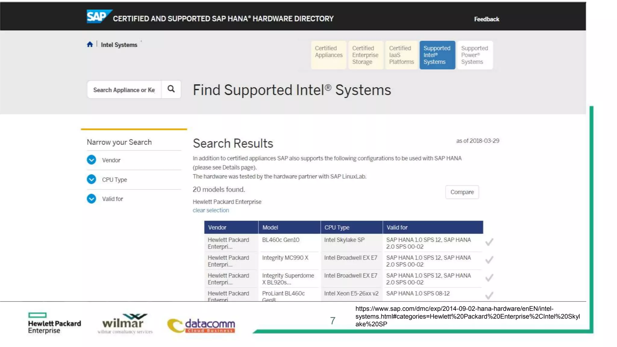 HPE and SAP Strategic Alliance | PPTX