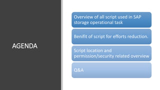 Sap dxc script_automation_presentation | PPT