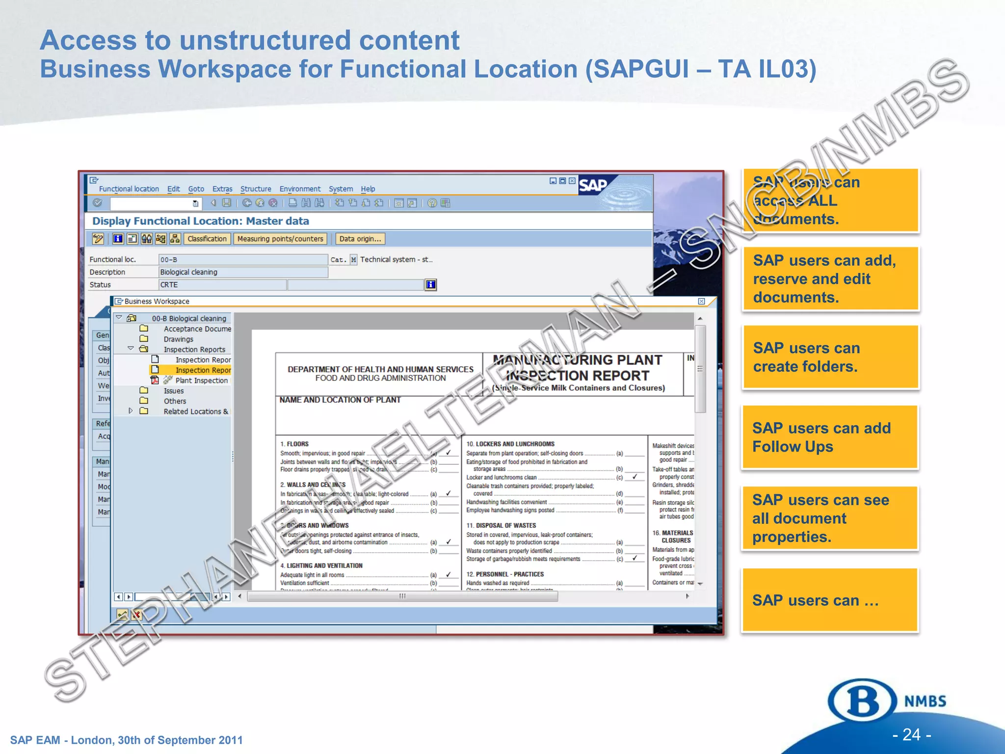 Integrating Enterprise Content Management Solutions with the SAP Ente…