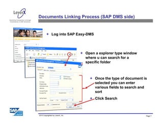 Integrating SAP EasyDMS With cProjects | PDF | Desktop Publishing ...