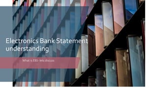 SAP EBS training for junior consultant only | PPT