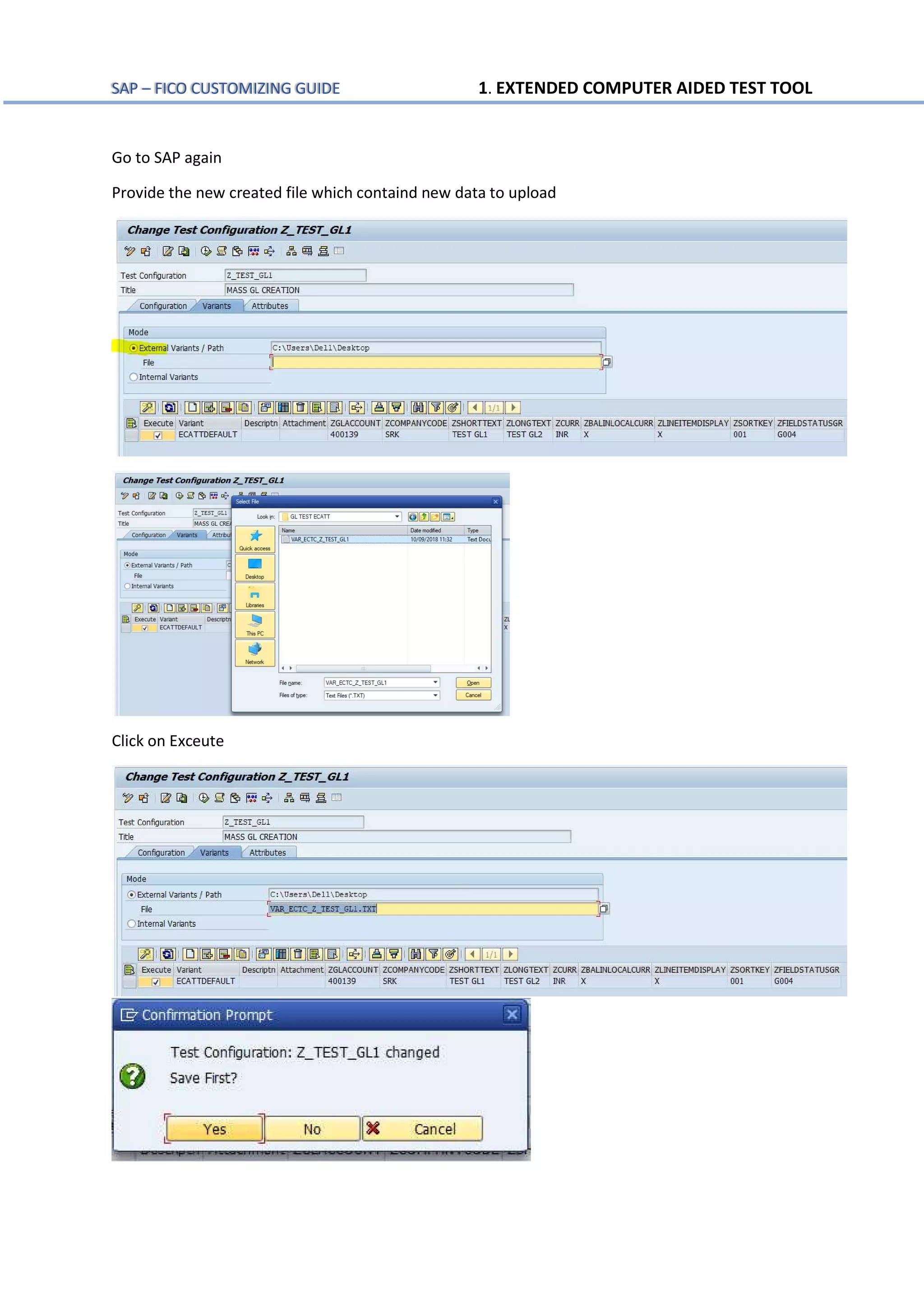 Sap ecatt - mass data uploading | PDF