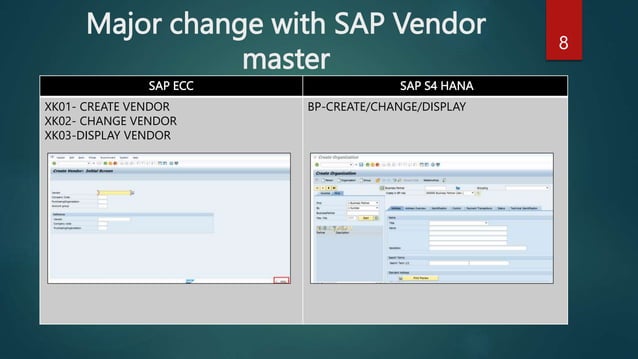 SAP ECC & S4 HANA PPT COMPARISON MM.pptx