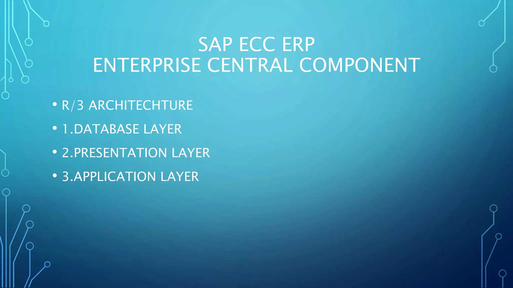 Sap ecc training by lokesh | PPTX | Computing | Technology & Computing