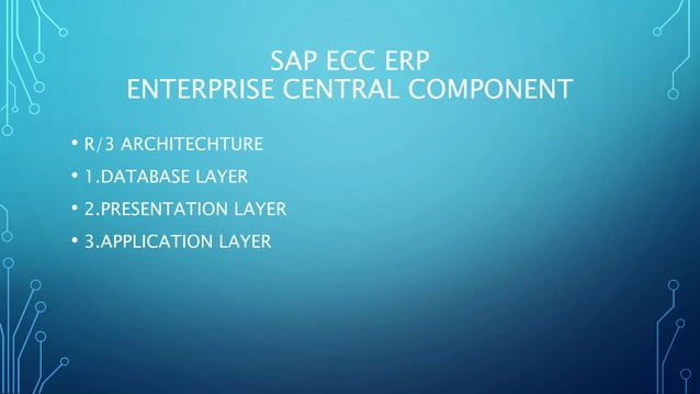 Sap ecc training by lokesh | PPT