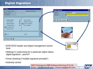 SAP Engineering Change Management(ECM) | PDF