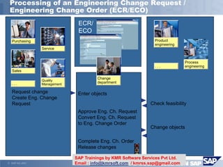SAP Engineering Change Management(ECM) | PDF