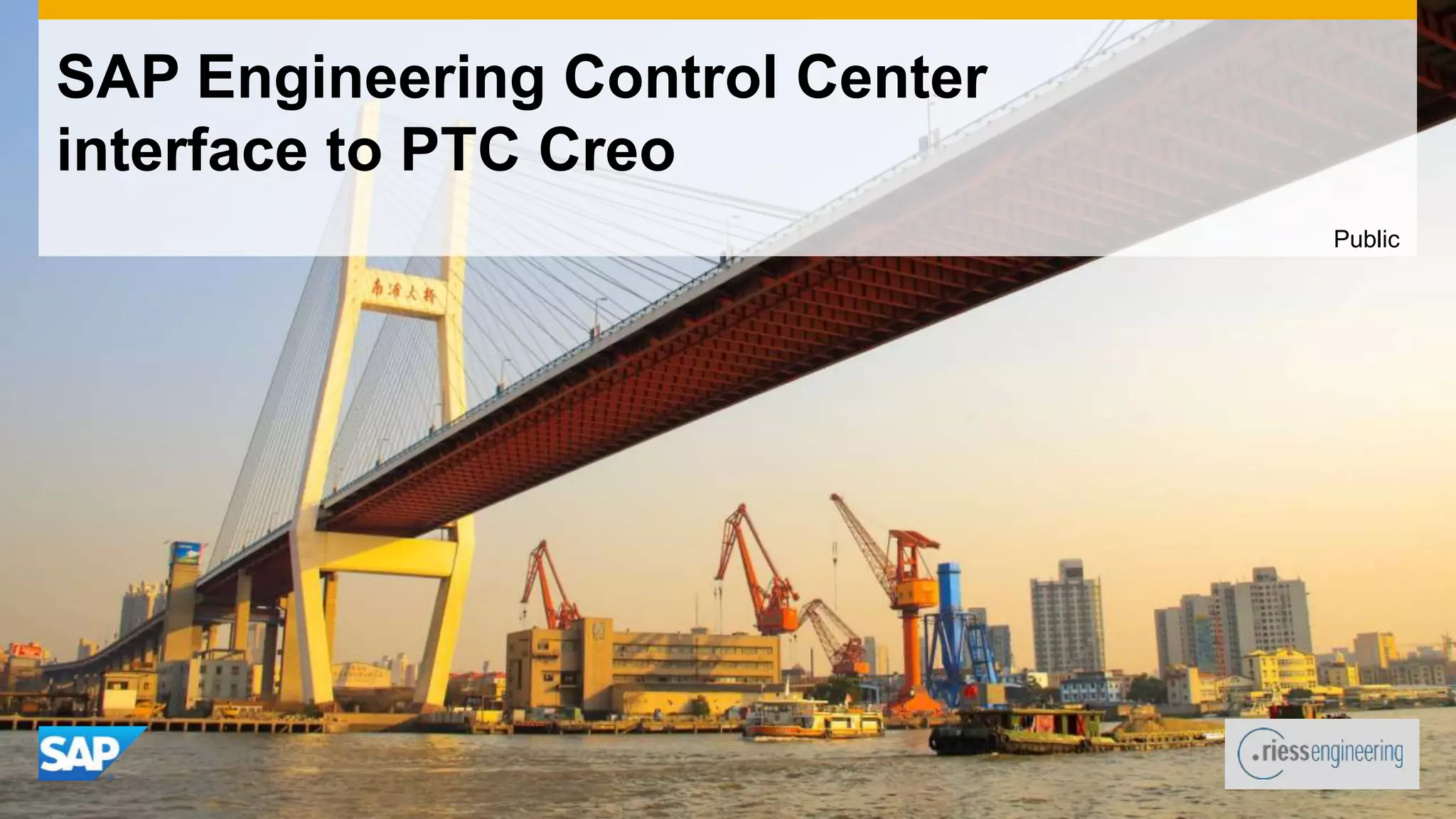 SAP Engineering Control Center interface to PTC Creo: Product ...