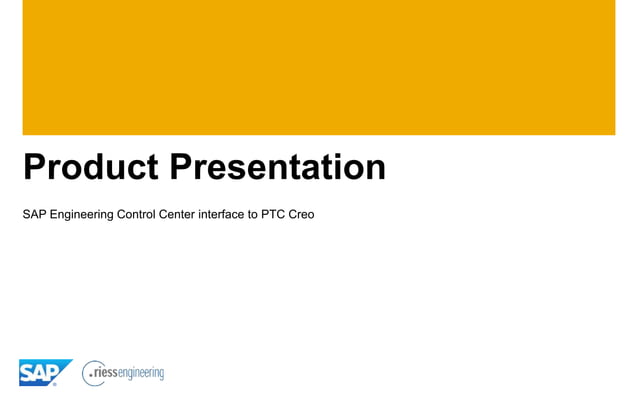 [Obsolete] SAP Engineering Control Center interface to PTC Creo ...