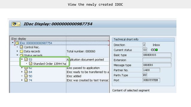 Sap edi idoc | PDF | Information Services Industry | Industries